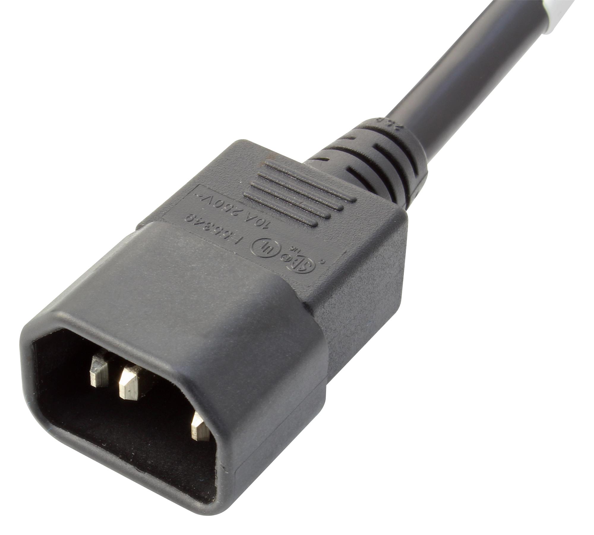 IEC Socket with Dual IEC Plugs - Gadgetguystore